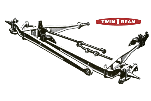 Ford Twin I-Beam Suspension - Blue Oval Trucks