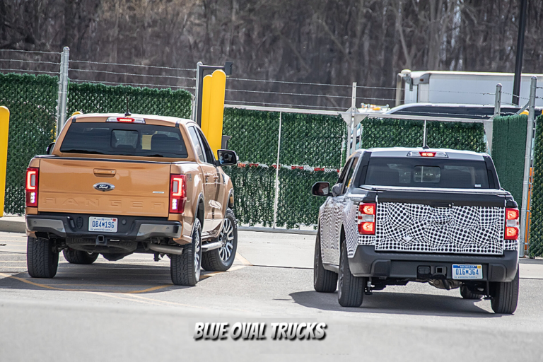 Ford Maverick vs New Ford Ranger Size Comparison - Blue Oval Trucks